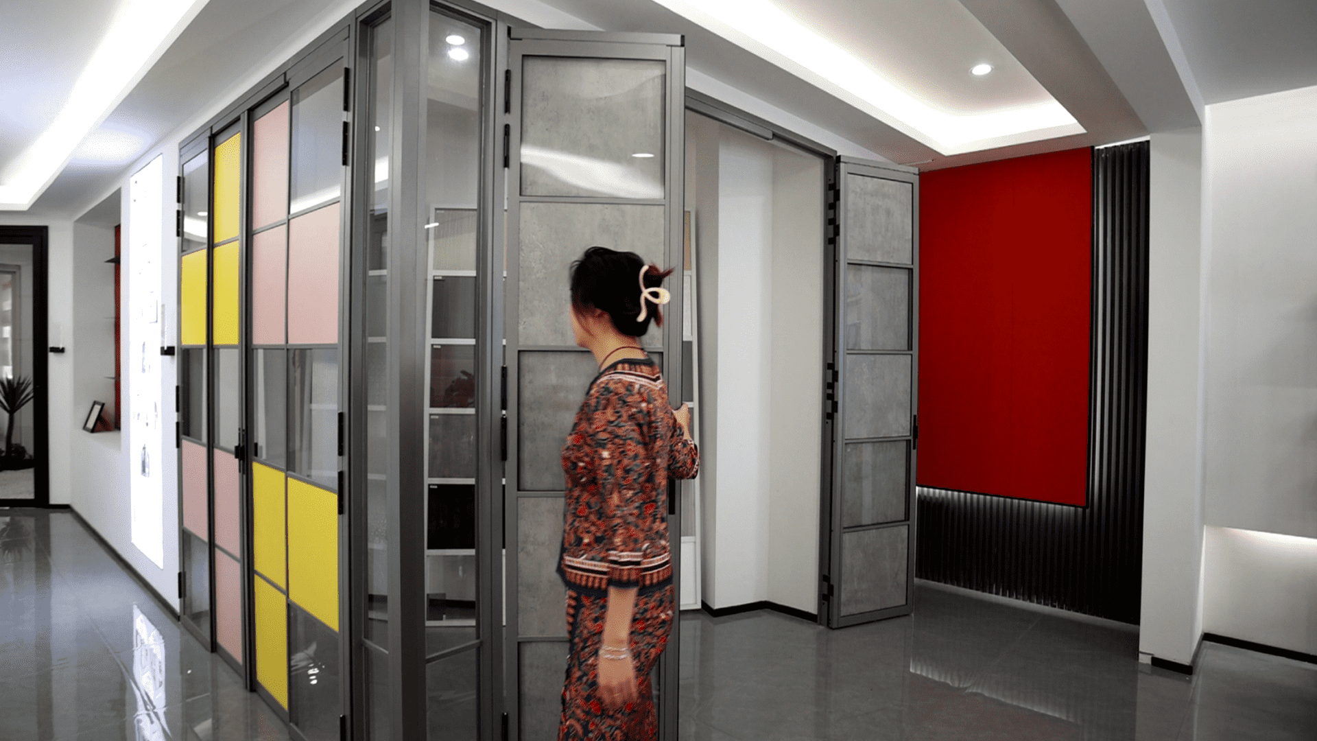 Push-pull Folding Doors with Advantages and Components - pdvs